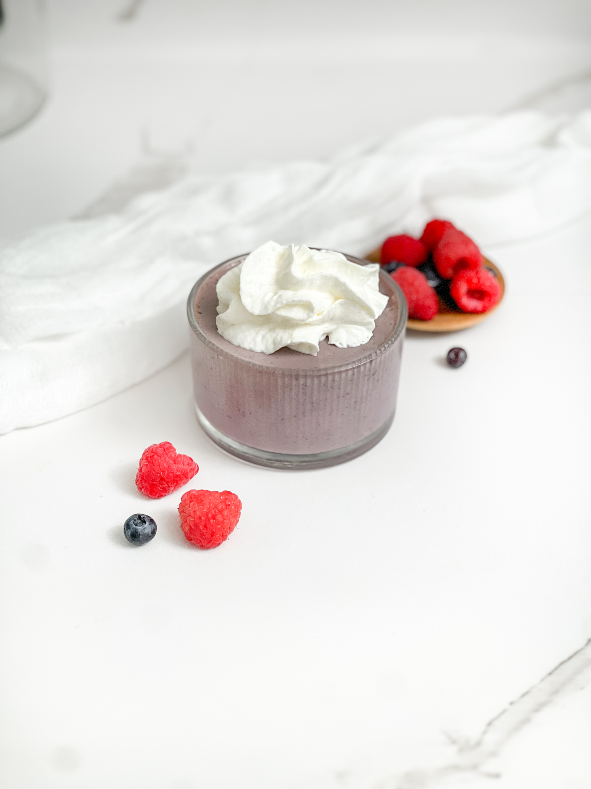 Berry Mousse (Protein-Packed & Dairy-Free) - Giuliardii: Easy ...